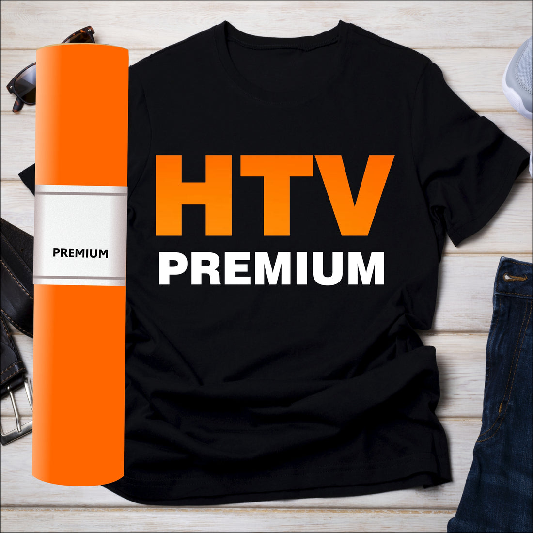 Premium HTV Neon Orange – Junique Crafts